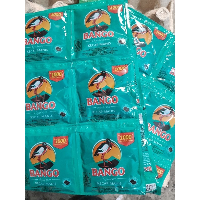 Jual Kecap Bango Sachet Kecap Manis Bango isi 12Sachet | Shopee Indonesia