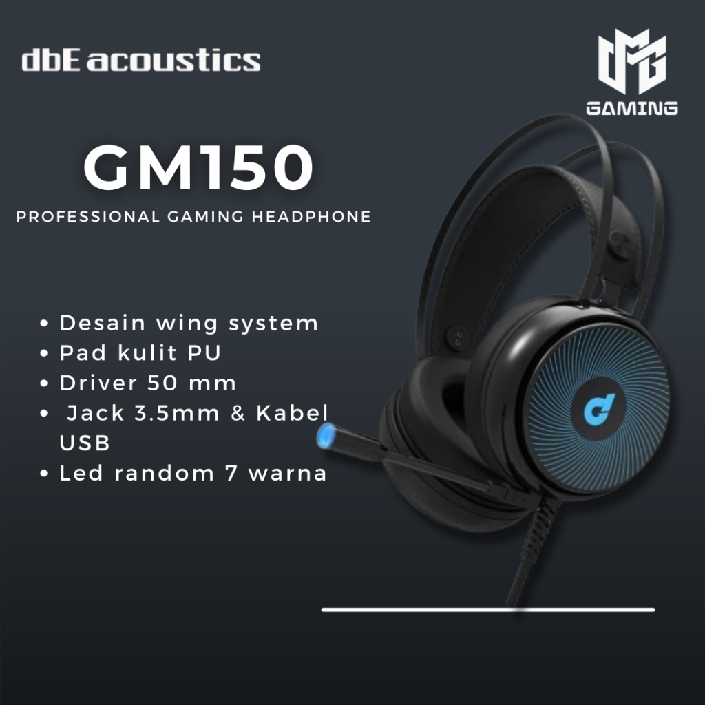 Jual dbE GM150 Gaming Headset | Shopee Indonesia