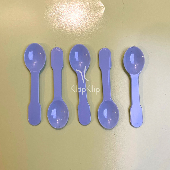 Jual 100pcs Sendok Jelly Plastik / Sendok Plastik Ice Cream / Sendok ...