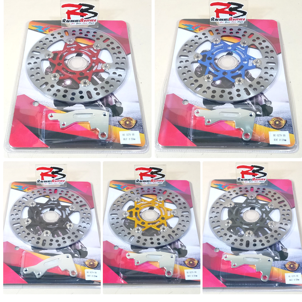 Jual Piringan Cakram Rem Disc Brake PSM 220 mm Beat Scoopy Vario 125 ...