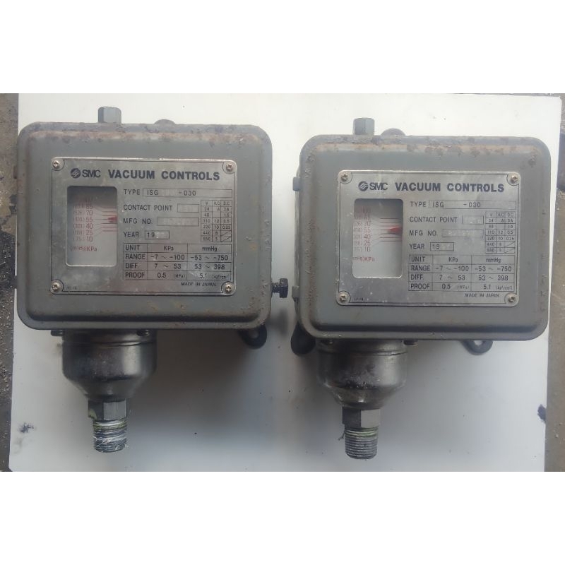 Jual SMC VACUUM CONTROLS / PRESSURE CONTROLS / PRESSURE SWITCH | Shopee Indonesia