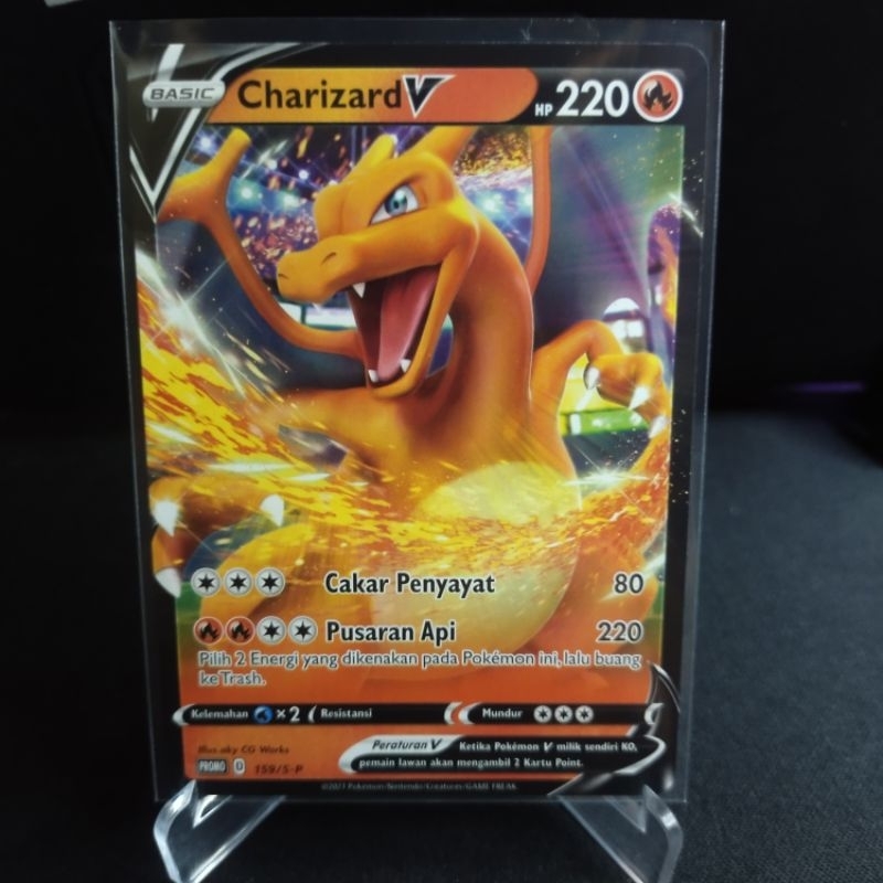 Jual Charizard V PROMO 159/S-P Kartu Pokemon | Shopee Indonesia