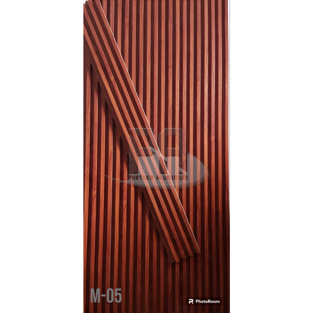 Jual 3D Woodpanel Wood Panel Wallpanel Dinding Bahan WPC PVC Tebal ...