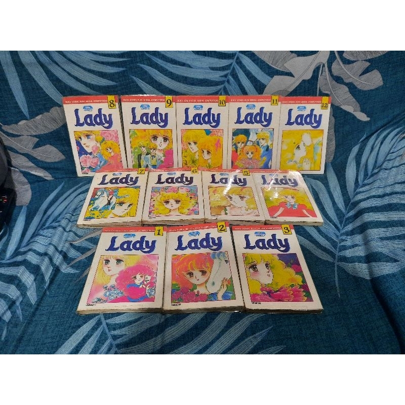Jual Paket Komik Lady Vol 1-12 Tamat Set Lengkap Serial Candy Candys ...