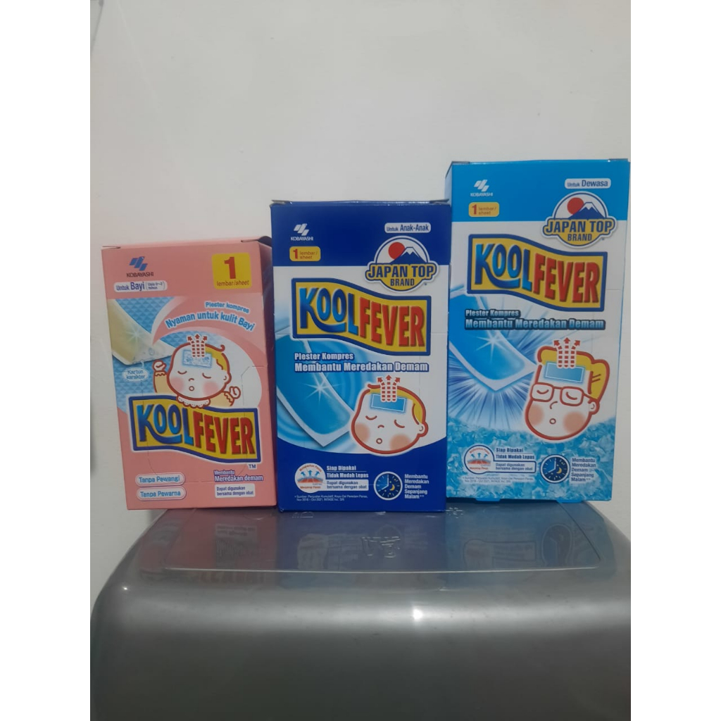 Jual KOBAYASHI KoolFever Kool Fever Bayi, Anak, Dewasa 1 LEMBAR ...