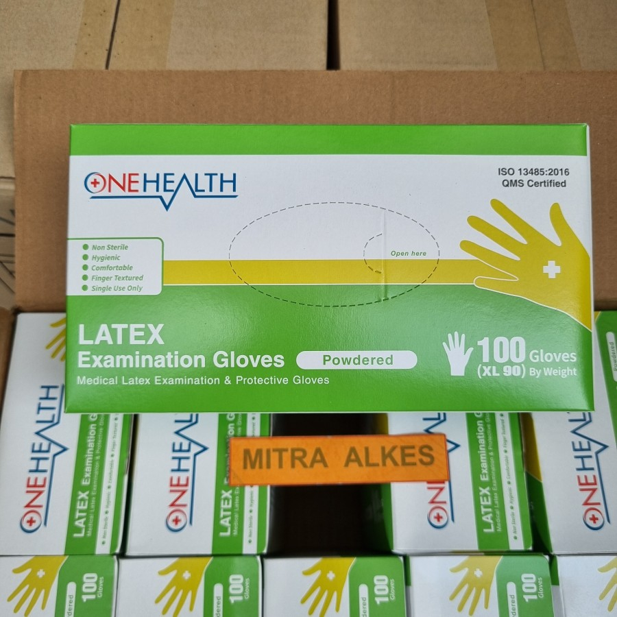 Jual Sarung Tangan Medis Non Sterile. Hand Scoon Latex Examination ...