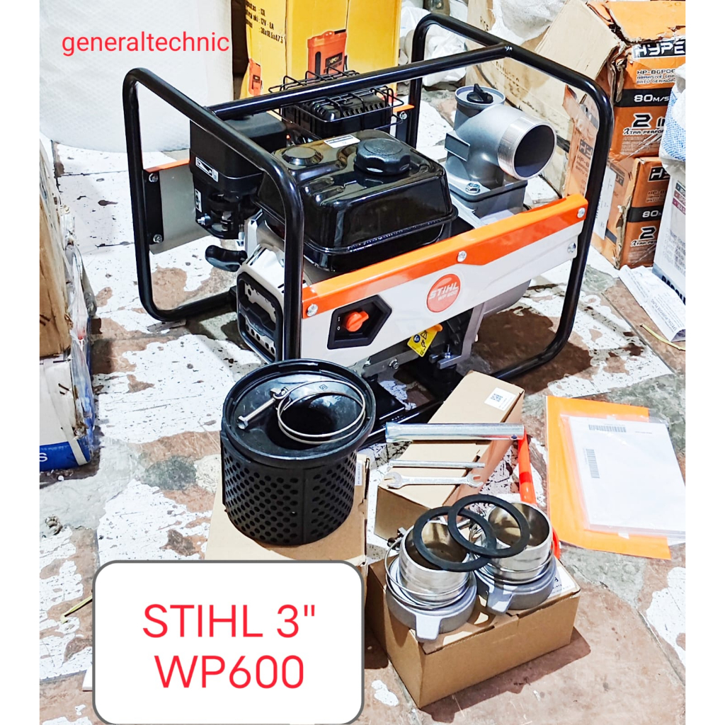 Jual Waterpump Stihl Pompa Air Sawah Stihl WP600 (3") x WP300 (2 ...