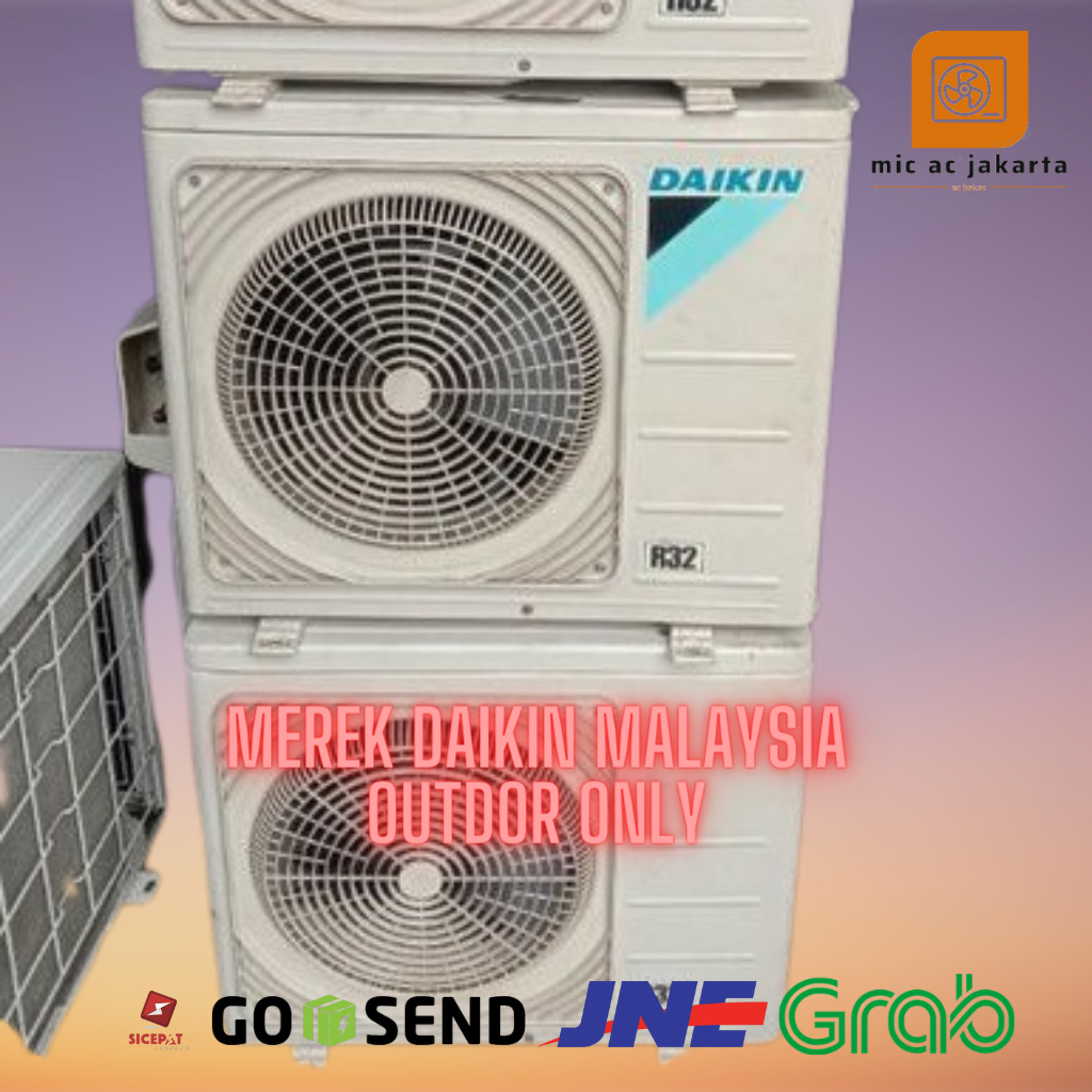 Jual Outdoor AC second bekas Daikin Malaysia 1/2pk 3/4pk 1pk OUTDOOR ...