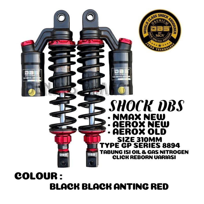 Jual shockbreaker tabung aerox 155 DBS 8894 GP series 310mm aerox 155 ...
