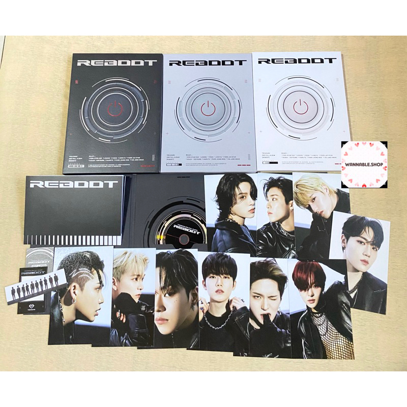 Jual (READY STOCK) TREASURE - 2ND FULL ALBUM [REBOOT] PHOTOBOOK (ALBUM ONLY + CD + FOLDED POSTER ...