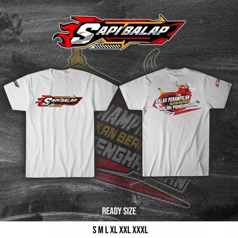 Jual Kaos Sapi Balap | Shopee Indonesia