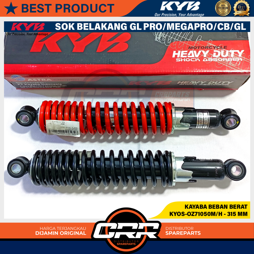 Jual Shockbreaker Sok Belakang Kayaba Honda GL Pro Megapro GL100 GL 125 Honda CB Tipe OZ 71050 ...