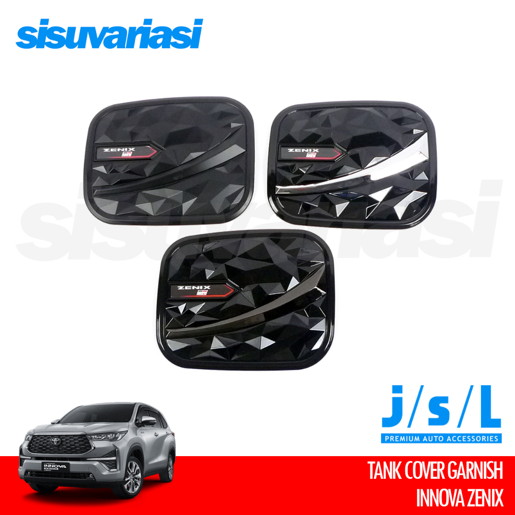 Jual Innova Zenix Aksesoris JSL Tank Cover Tutup Tangki Bensin | Shopee ...