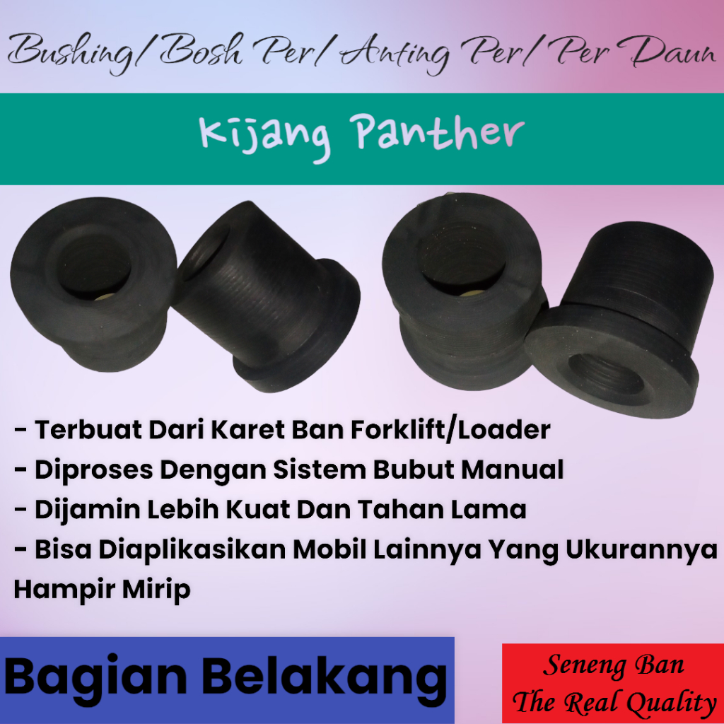 Jual Karet Bushing/Per Daun Atau Bosh Per Kijang Panther Harga 1Pcs ...