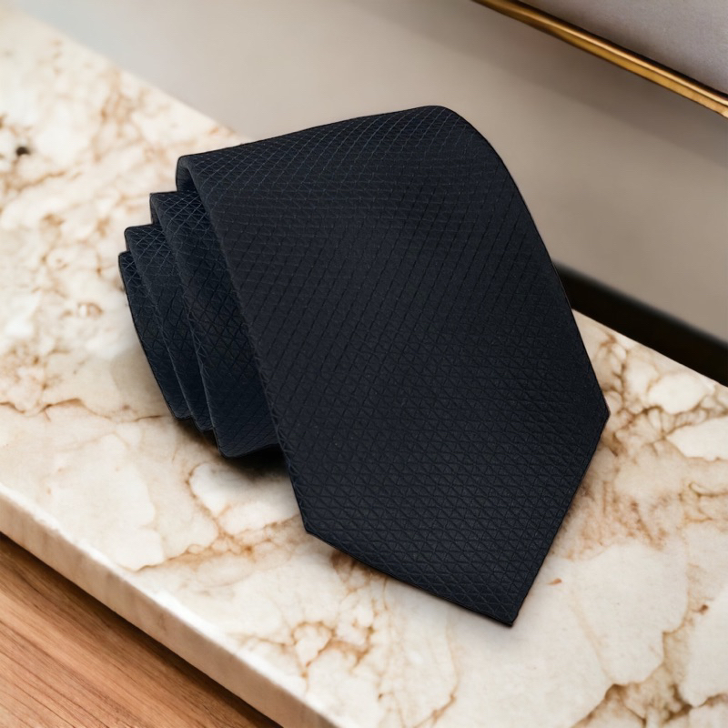 Jual NEXTLAND - Black Edition Dasi Hitam Dasi Pria Long Formal Wedding ...