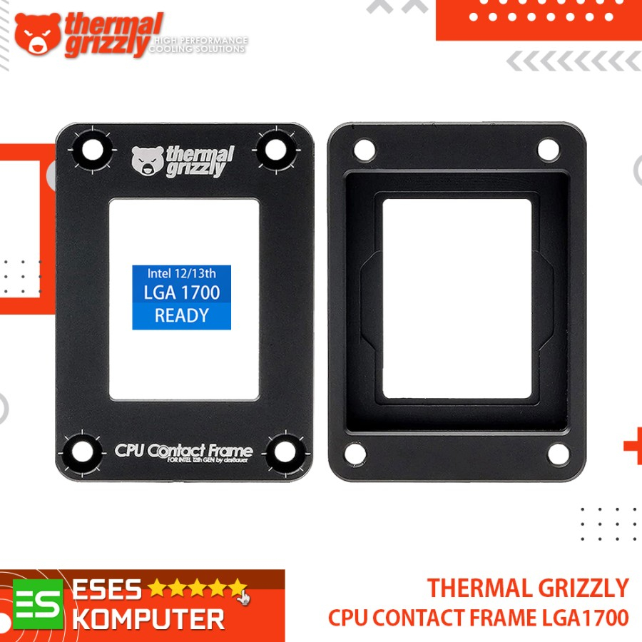 Jual Thermal Grizzly CPU Contact Frame LGA 1700 Intel Gen 12-13 by ...