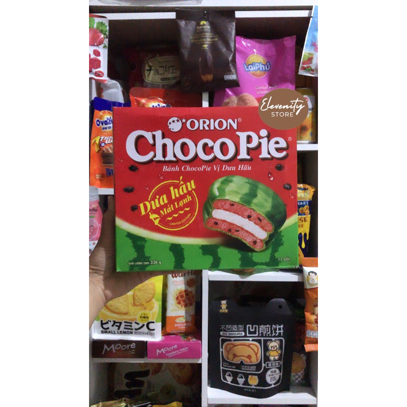 Jual Orion Choco Pie Chocopie Banh Watermelon ChocoPie Vi Du a Hau Mat ...