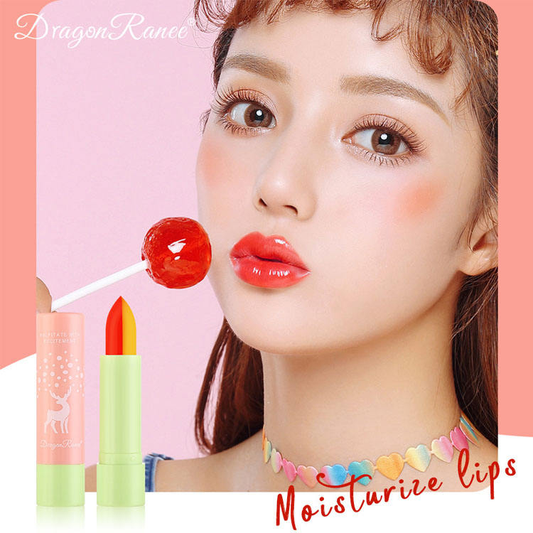 Jual DRAGON RANEE Deer Lipstick Thermochromism Lipstik Warna Original ...