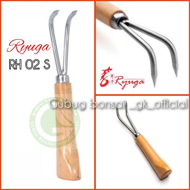 Jual Alat bonsai RYUGA pengurai penggaruk akar ROOT HOOK RH 02 Stainless steel | Shopee Indonesia
