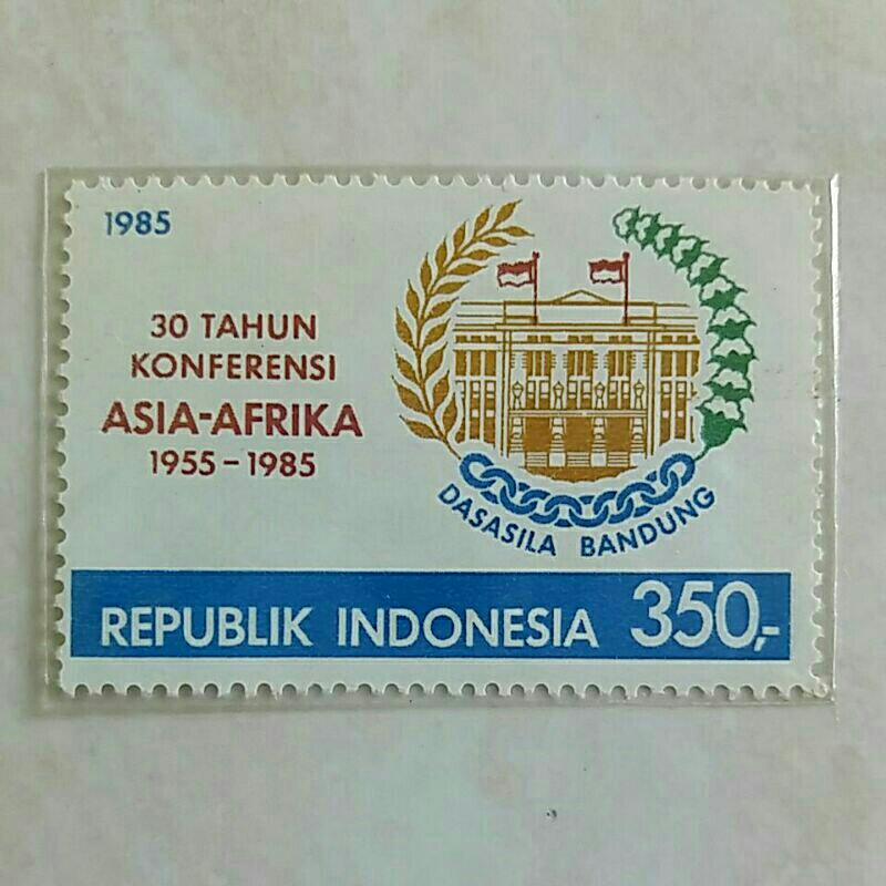 Jual (AD) Perangko Indonesia 1985 30 Tahun Konferensi Asia Afrika ...