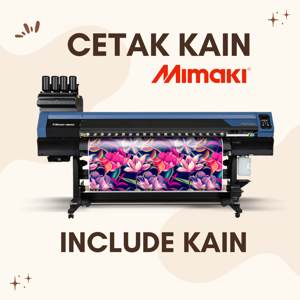 Jual JASA CETAK KAIN SUBLIM (SUDAH TERMASUK KAIN) LEBAR 120cm | Shopee ...