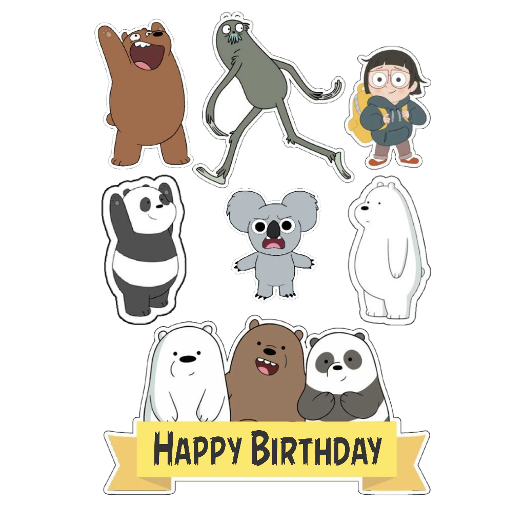 Jual TOPPER CAKE CUSTOM TOPPER ULANG TAHUN TOPPER ULTAH / HIASAN KUE WE ...