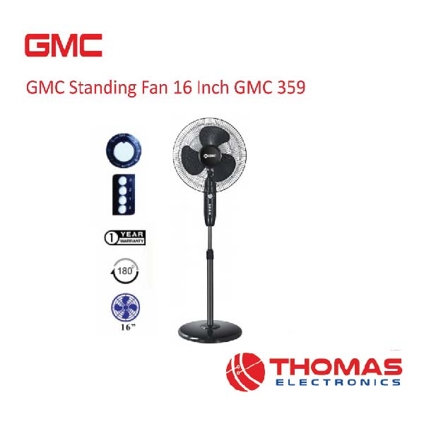 Jual GMC Kipas Angin Stand Fan 16 Inch GMC359 GMC 359 Garansi Resmi ...