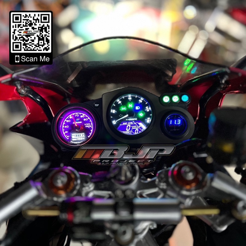 Jual SPEEDOMETER NINJA R SS RR DIGITAL BJP PROJECT | Shopee Indonesia