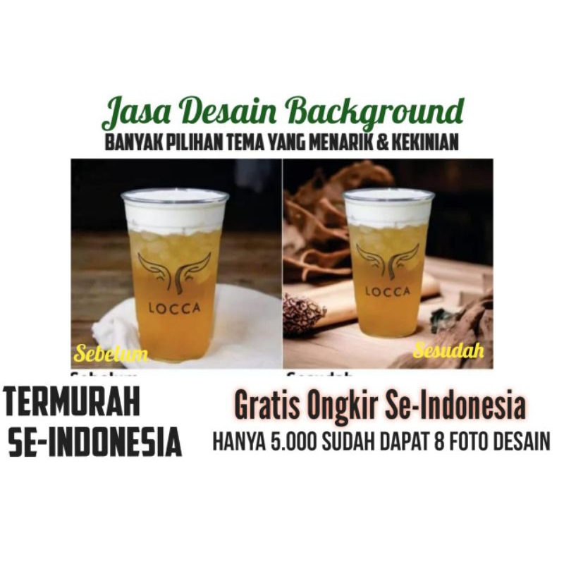 Jual Promo !! Jasa Desain Background Murah || Harga Tertera Dapat 8 ...