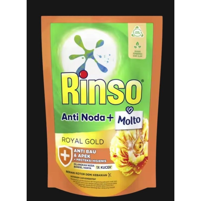 Jual RINSO ANTI NODA + MOLTO 510 and 565 ml | Shopee Indonesia