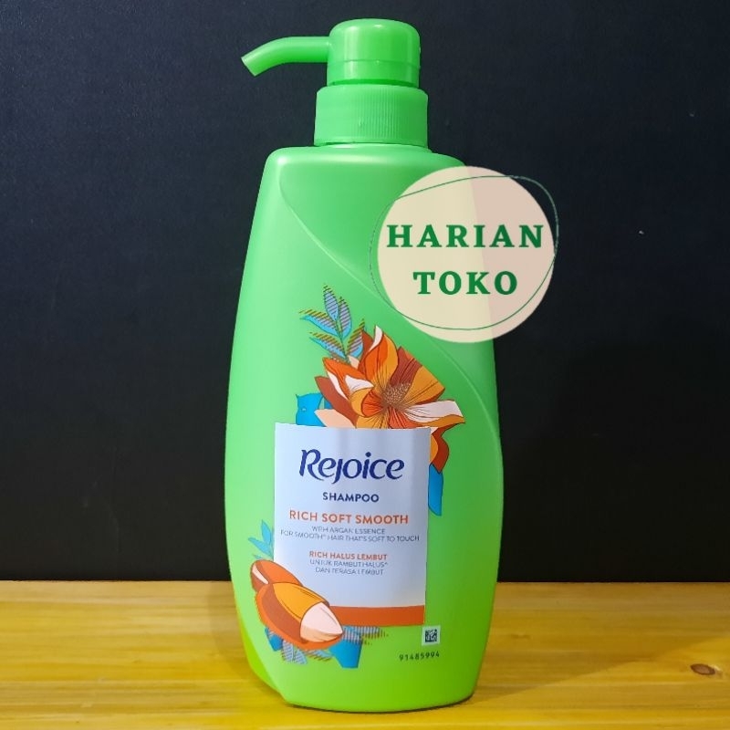 Jual Rejoice Rich Soft Smooth Shampoo 600 ml | Shopee Indonesia