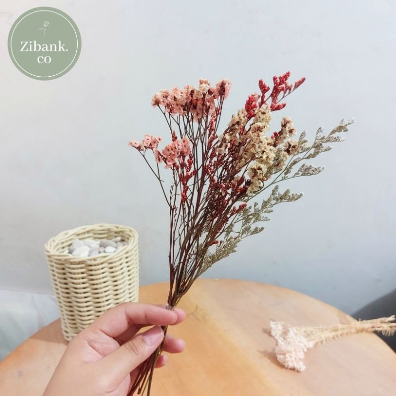 Jual 1 Ikat Bunga Kering dried flowers aesthetic (bunganya saja ...