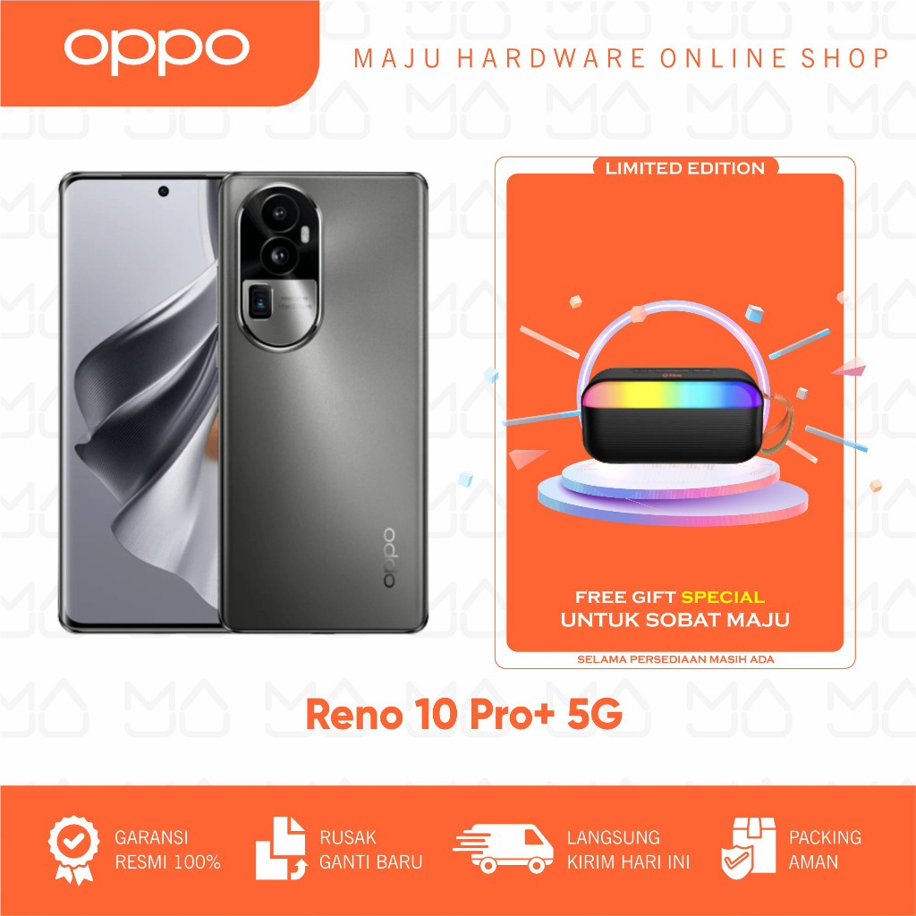 Jual Oppo reno 10 Pro Plus 12/256GB Garansi Resmi | Shopee Indonesia