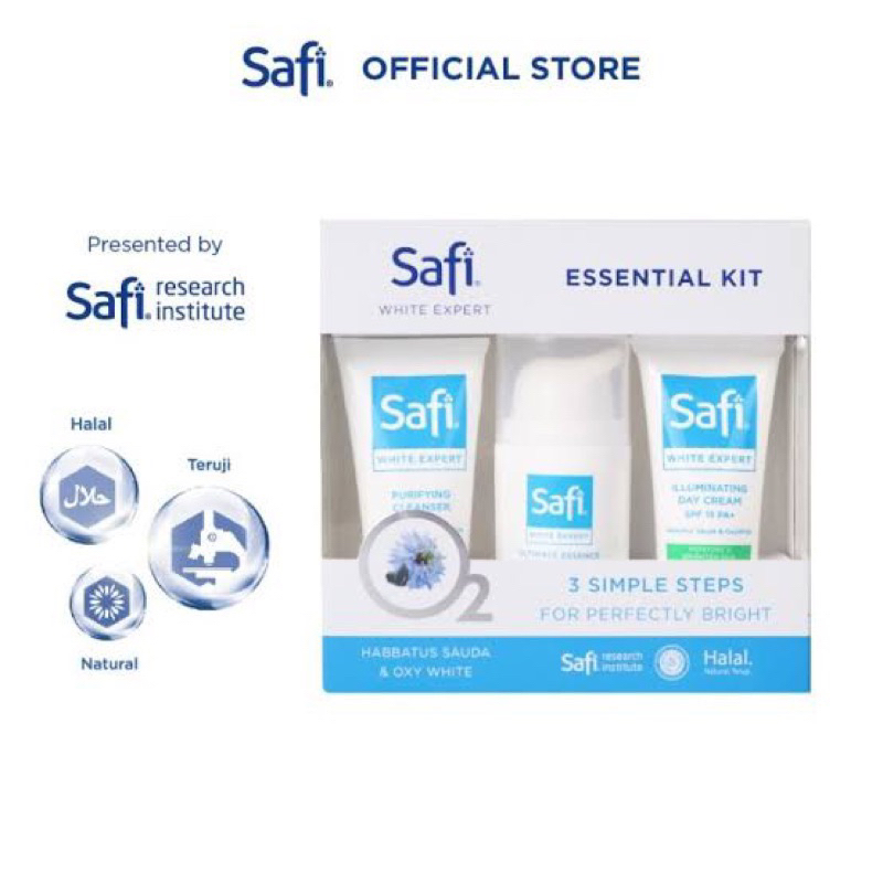 Jual Safi White Expert Trial Kit Set | Shopee Indonesia