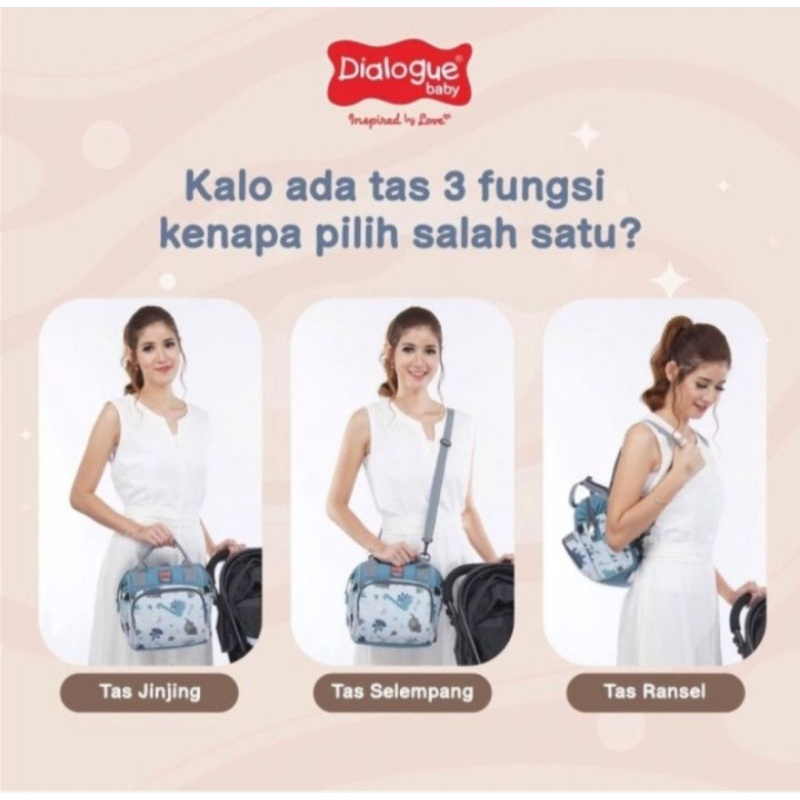 Jual Dialogue Baby Tas Kecil/Dialogue Baby Tas Bayi | Shopee Indonesia