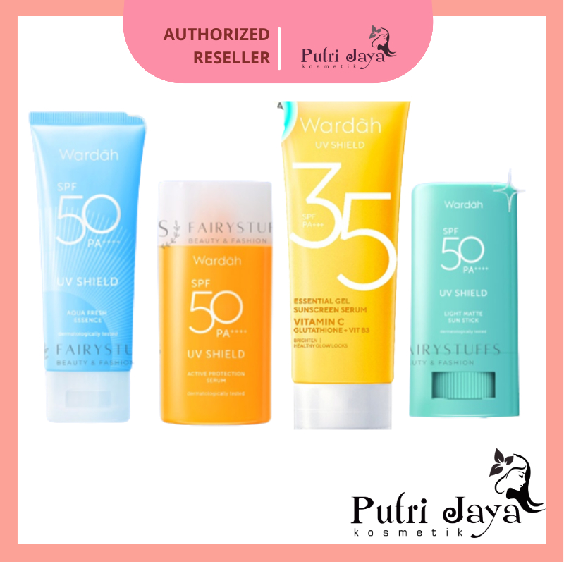 Jual WARDAH UV SHIELD Sunscreen SERIES | SPF 35 / SPF 50 / Aqua Shield ...