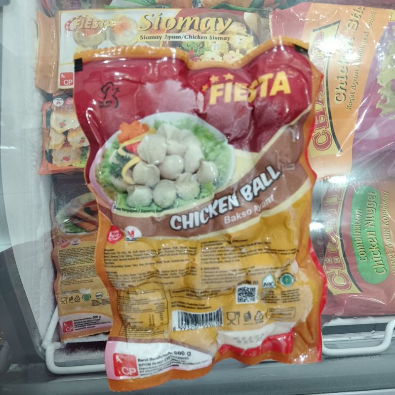 Jual Fiesta Chicken Ball 500gr/Bakso Ayam Frozen food | Shopee Indonesia