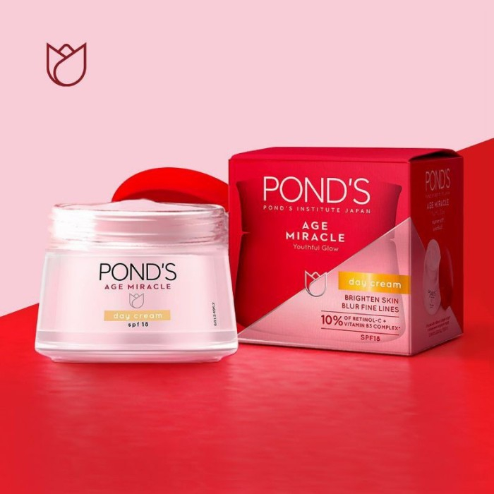 Jual Ponds Age Miracle Day Cream 10 ml | Shopee Indonesia