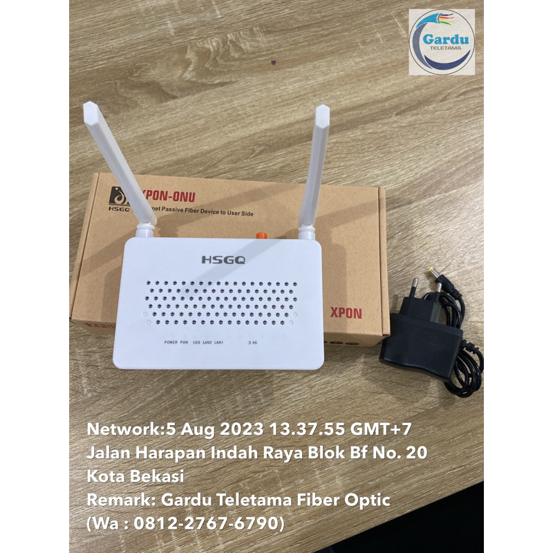 Jual Router ONU/ONT HSGQ XPON X110W 1GE 1FE 300Mbps | Shopee Indonesia