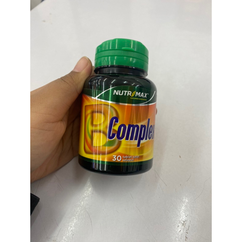 Jual Nutrimax B Complex Kompleks Isi 30 Vitamin Untuk Buat Fungsi Otak