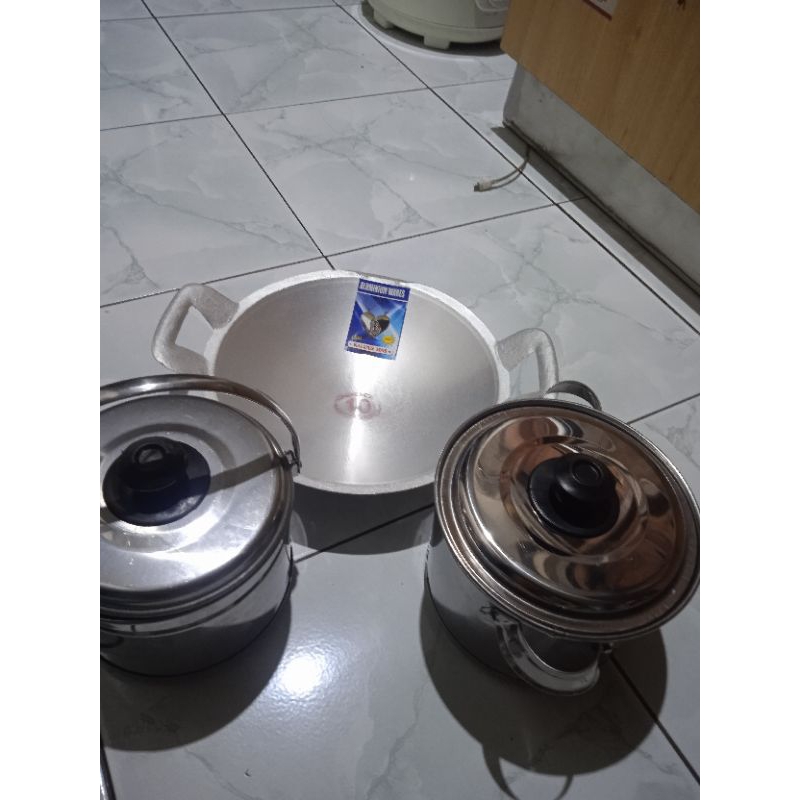 Jual paket hemat wajan panci sayur, rantang soto mini | Shopee Indonesia