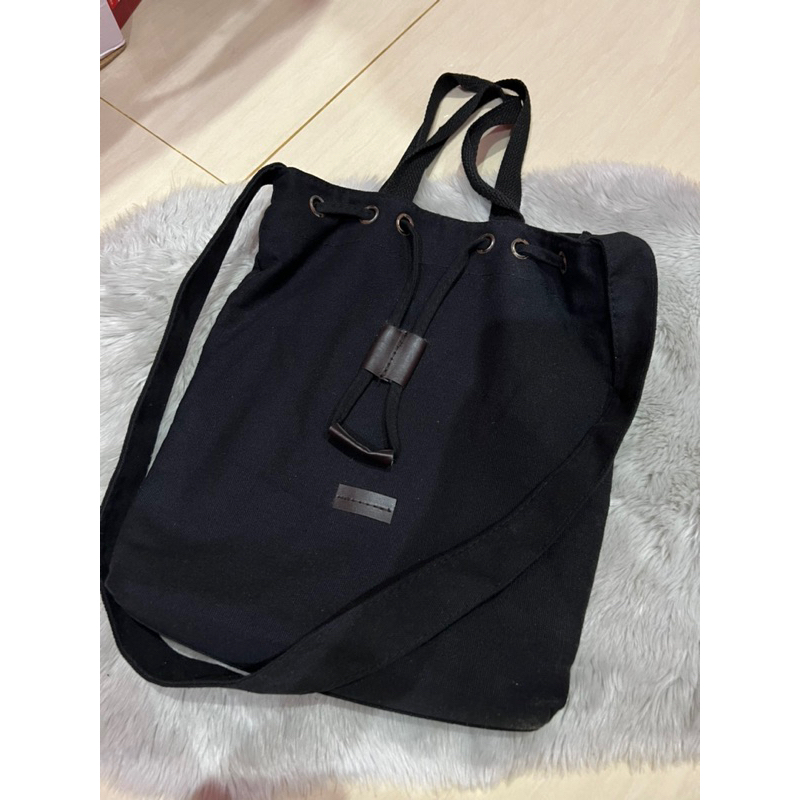 Jual Preloved - Tas Totebag Hitam Polos | Shopee Indonesia