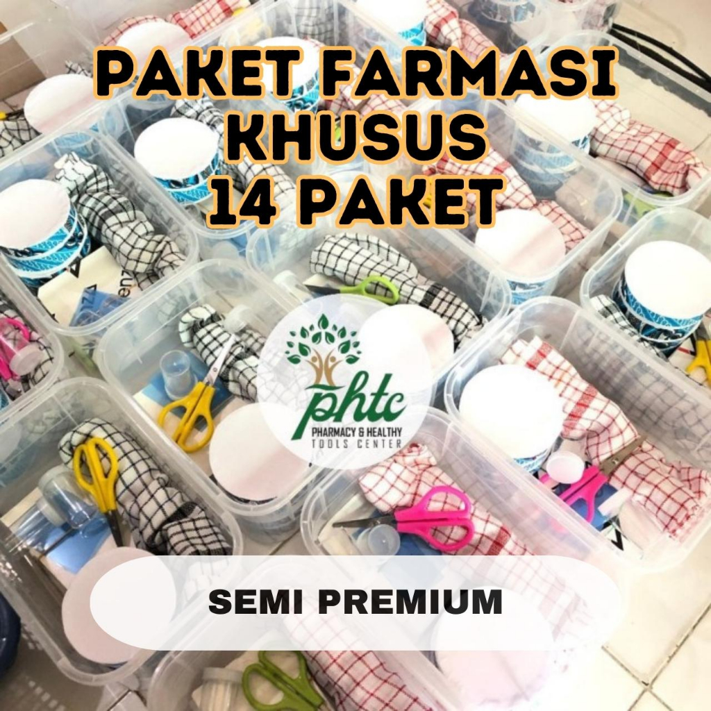 Jual [14 Paket] PAKET ALAT PRAKTIK RESEP FARMASI 14 Paket l SEMI ...