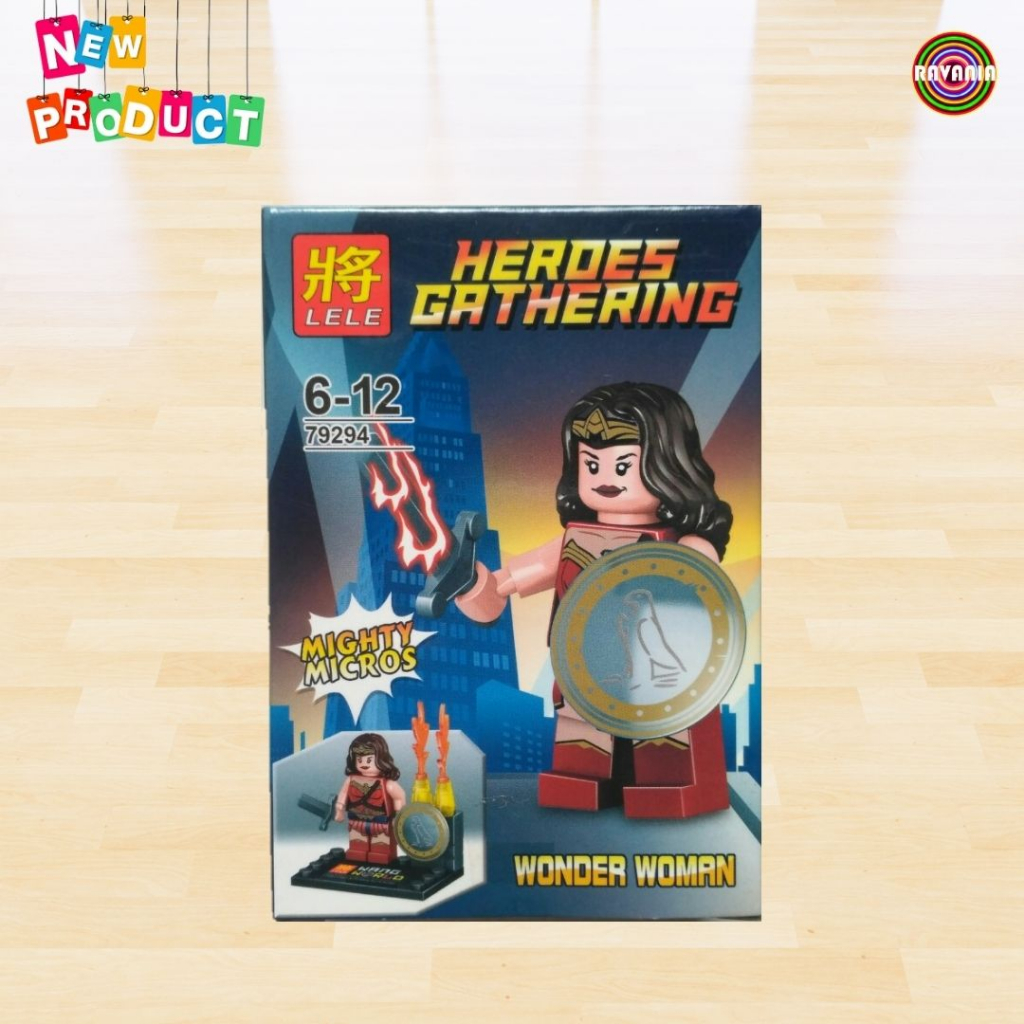 Jual Wonder Woman - Block Brick / Lego | Shopee Indonesia