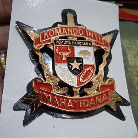 Jual logo baret pemuda pancasila komando inti | Shopee Indonesia