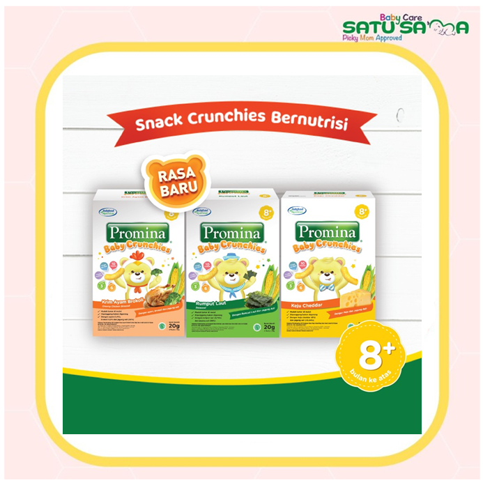Jual PROMINA SNACK BABY CRUNCHIES | Shopee Indonesia
