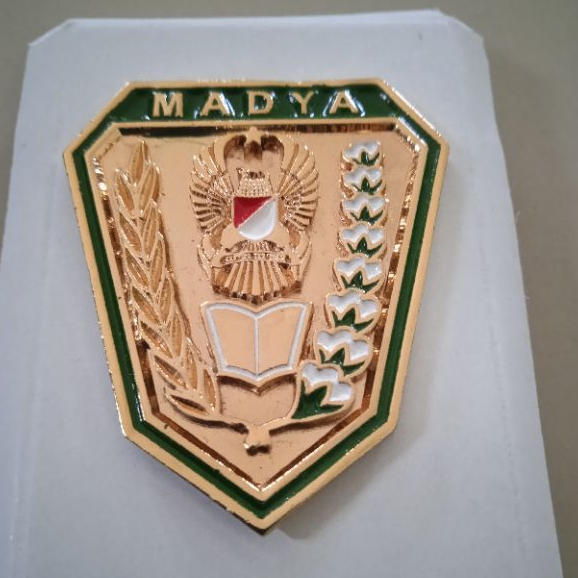 Jual brevet wing pin pdh batih madya tni ad | Shopee Indonesia