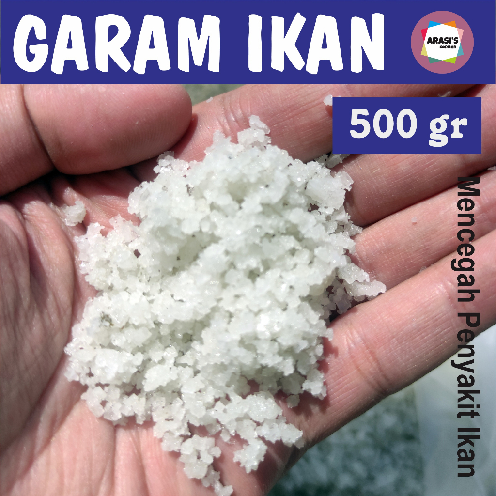 Jual Garam Ikan Garam Biru Metyhlene Blue White Spot | Shopee Indonesia