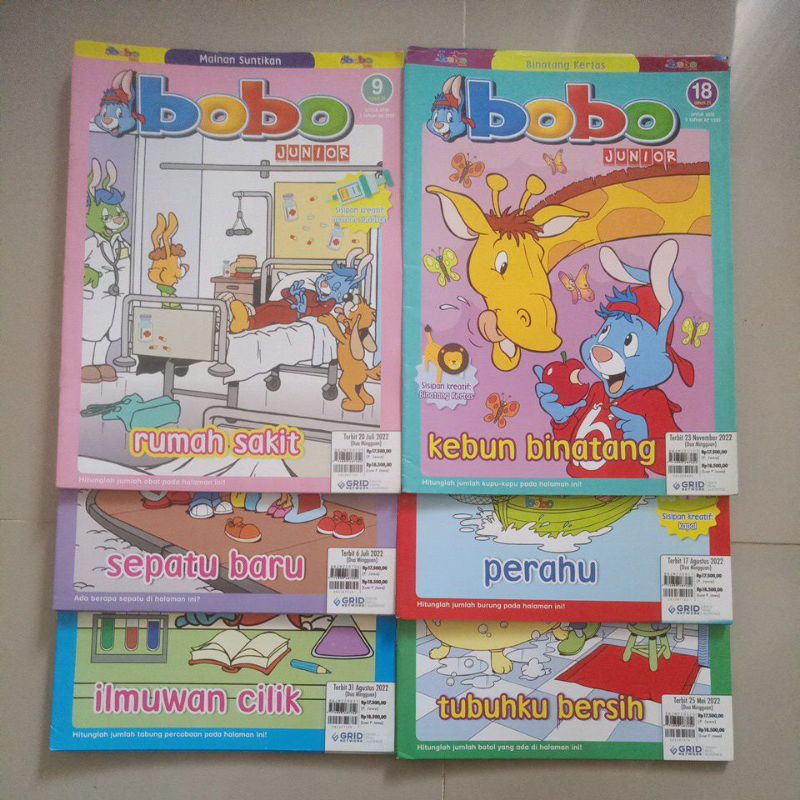 Jual Majalah Bobo Junior Tahun 2022 | Shopee Indonesia