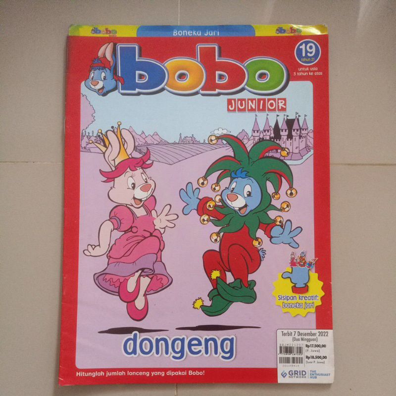 Jual Majalah Bobo Junior Tahun 2022 | Shopee Indonesia